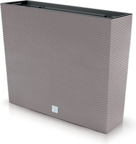 Prosperplast Ratanový květináč Rato Case (kávová, 580x180x498)