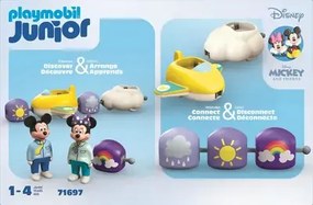 Playmobil® Junior  Disney 71697 Let Mickeyho a Minnie v oblacích / Poč