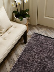 ELLE Decoration, Běhoun Brilliance Prisma 106311 Brown z kolekce Elle, 80x250, hnědá, ložnice