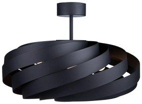Designové stropní svítidlo Vento 60 černá