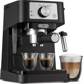 DeLonghi EC260.BK Stilosa černá / Pákový kávovar / 1100W / 1.0 l / 15