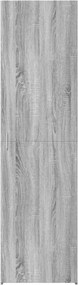 Skříň highboard šedá sonoma 50 x 42,5 x 185 cm kompozitní dřevo 3281418