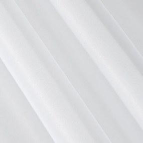 Bílá záclona na kroužcích ESEL 350X250 cm