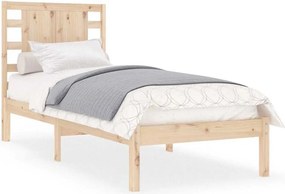 Rám postele masivní dřevo 90 x 190 cm Single 3104183