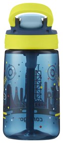 Contigo Dětská lahev Gizmo Flip 420 ml Blue Nautical Space