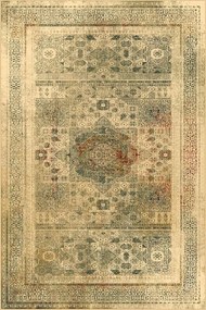 Kusový koberec vlněný Dywilan Omega Mamluk Klasický krémový béžový Rozměr: 235x350 cm