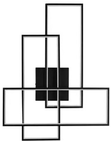 Designové nastěnné svítidlo Alis B Černá