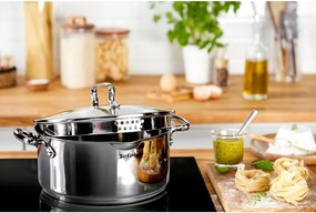 Nerezový hrnec s pokličkou na indukci 5 l Duetto+ – Tefal
