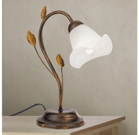 Orion LA 4-1214/1 - Stolní lampa SISI 1xE14/40W/230V bronz/patina
