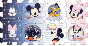 Trefl - Puzzle - Pěnové puzzle Mickey a přátelé / 117 x 60 cm / věk 0+