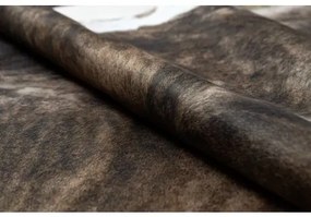 Dywany Luszczow Kobercová umělá hovězí kůže, kráva G4740-1 hnědá kůže Rozměr koberce: 155 x 195 cm