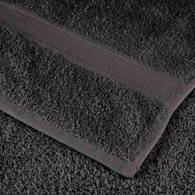 8dílná sada ručníků Premium SOLUND antracitová 600 g/m² 137537