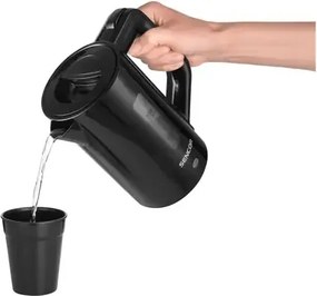 SENCOR SWK 155BK černá / Rychlovarná cestovní konvice / 1100W / 0.5L
