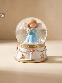 Sinsay - Vánoční sněhová koule s figurkou anděla - vícebarevná