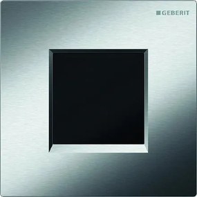 Geberit - Elektronické ovládání splachování pisoárů Typ 30, bateriové napájení, kartáčovaný chrom 116.037.KX.1