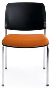 profim Konferenční židle BIT 560H bez područek Barva kostry černá kostra GALERIE - Čalounění profim LÁTKY 0 / ALBA, EVO, NEXT