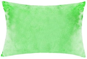 XPOSE® Mikroplyšový povlak na polštář - letní zelená 40x60 cm