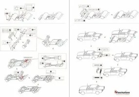 Metal Earth 3D Puzzle Ford Mustang 1965 / 50 dílků / od 14 let