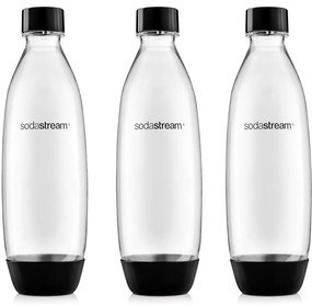 SODASTREAM Lahev SOURCE/PLAY 3Pack 1l černá