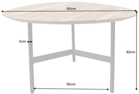 Konferenční stolek DARTELU Dekorhome 86 cm