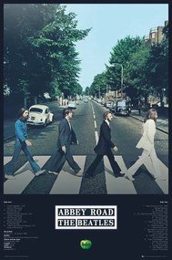 Plakát, Obraz - Beatles - Abbey Road Tracks, (61 x 91.5 cm)