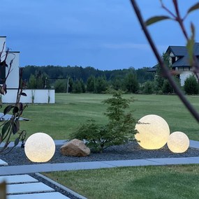 Moderní venkovní lampa šedá 45 cm IP65 - Nura