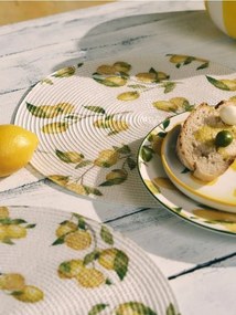 Sinsay - Stolní prostírání s motivem citronů 2 pack - žlutá