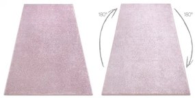 koberec, koberec metráž SAN MIGUEL špinavě růžová 61 hladký, Jedno velikost 300x450 cm | krásné koberce cz