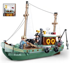 Sluban ModelBricks M38-B1119 Rybářská loď Ellie
