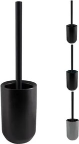 SPIRELLA WC štětka JARO černá keramická nádoba / Keramika / 41,5 cm