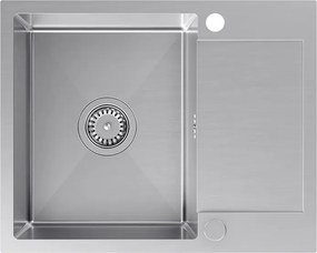 Kuchyňský nerezový dřez QUADRON LUKE 116 + BATERIE 60x48x20 cm