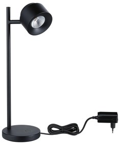Paulmann 79777 Puric Pane, moderní stolní lampa s nastavitelnými reflektory, 2x6,5 LED 2700K tříkrokové stmívání, výška 40cm