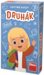DINO Hra naučná kvízová Chytré kvízy: Druhák dn613218