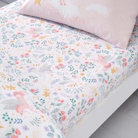 Napínací dětské prostěradlo na jednolůžko 90x190 cm Fairytale Unicorn – Catherine Lansfield