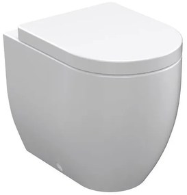 Kerasan FLO WC mísa stojící, 36x51,5cm, spodní/zadní odpad, bílá - 311601