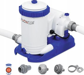 filtrační čerpadlo do bazénu Flowclear Výkonné 9463 l Bestway 58391