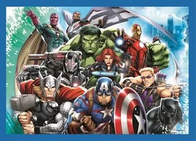 Trefl - Puzzle - Stateční Avengers 4v1 / 35|48|54|70 / 28.5 x 20x5 cm