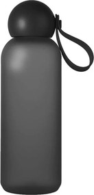 Černá cestovní lahev z recyklovaného plastu 650 ml Tom – Sagaform