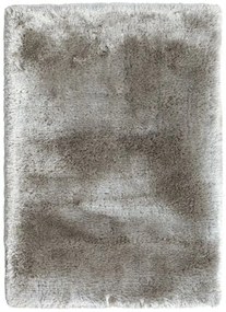 Kusový koberec jednobarevný Shaggy Plush Sand světle šedý Rozměr: 160x230 cm