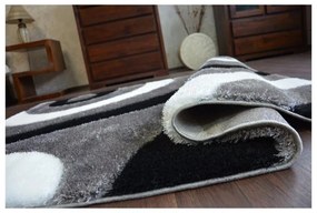 Luxusní kusový koberec Shaggy Space šedý 80x150cm