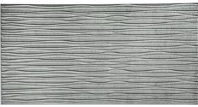 Obkladové panely 3D PVC rozměr 500 x 970 mm vlnovky šedé