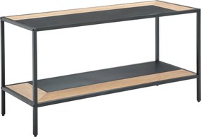 XXXLutz KONZOLOVÝ STOLEK, přírodní barvy, černá, dřevo, kov, kompozitní dřevo, 120/60/47 cm MID.YOU - Online Only konferenční stolky - 001914005901