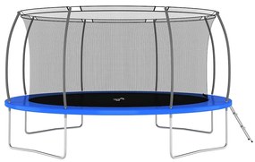 vidaXL Marketos Trampolína s příslušenstvím kulatá 460x80 cm 150 kg