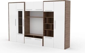 ADRK Furniture Obývací stěna MARIO WU-MAR-320-OMBD_WS