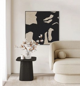 3D obraz s rámem/akustický 102x102 cm Silent Shadow 1 – Malerifabrikken