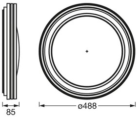 Ledvance - LED Stmívatelné stropní svítidlo SMART+ ORBIS LED/30W/230V Wi-Fi