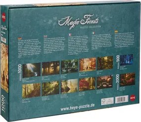HEYE Puzzle Kouzelné lesy: Jeleni / 1000 dílků / 70 × 50 cm