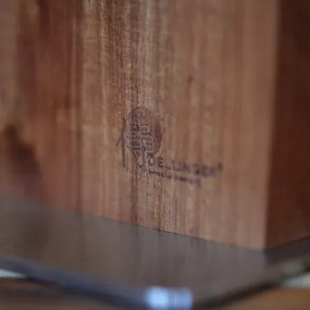 DELLINGER magnetický stojan - blok na nože z akátového dřeva