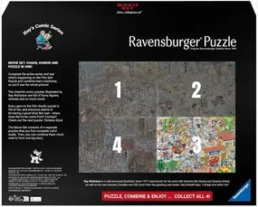 Ravensburger 120018964 Puzzle Ray Nicholson’s Filmset 3 / 1000 dílků /