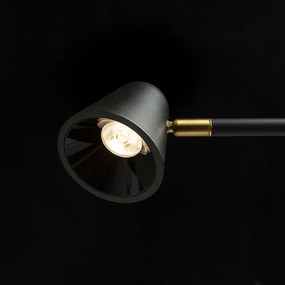 RENDL R13942 STIG LED stojanová lampa, ke čtení černá